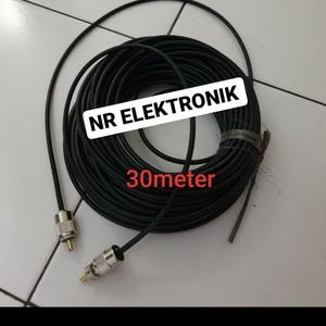 Jual Tukuyuu Kabel Antena Ht Dan Radio Rig 30Meter Rg58 + Konektor ...