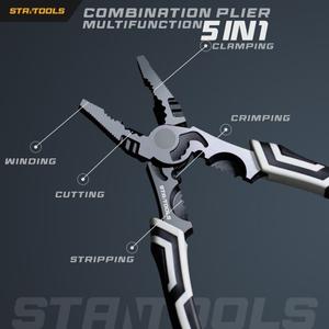 Jual " Tang 5 in 1 Multifungsi - Tang Lancip - Tang Crimping Kabel ...