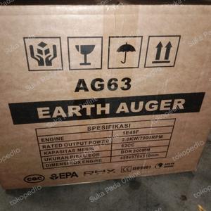 Jual Mesin bor tanah earth auger Matrix A63 bagus bertenaga Best - Kota ...