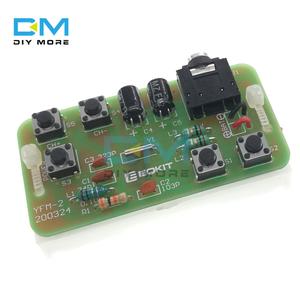 Jual DIY Kit FM Stereo Radio Receiver Module 76-108Mhz Wireless ...