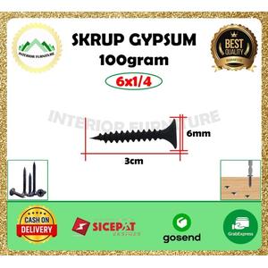 Jual Sekrup FAB sekrup GYPSUM skrup DRYWALL kayu sekrup Triplek 100 ...
