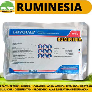 Jual LEVOCAP 100 GRAM - Obat Ayam CRD Kompleks dan Penyakit Bakterial ...