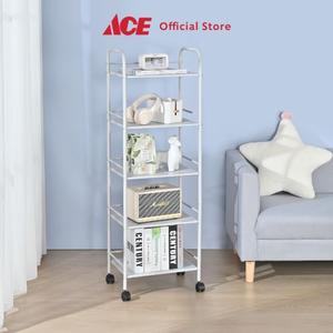 Promo Ace Stora Lyra Rak Troli 5 Tingkat - Abu-Abu Muda Tempat ...