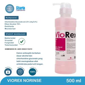 Jual DNTOP HAND SANITIZER STERIL TAHAN LEBIH LAMA "VIOREX NORINSE ...