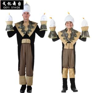 Jual New Aladdin and the Magic Lamp Aladdin Cosplay Costume Halloween ...