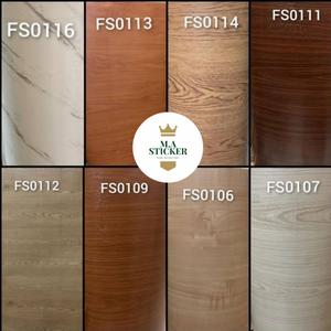Jual Sticker Deco Sheet PVC Pelapis meja Furniture HPL kayu triplek ...