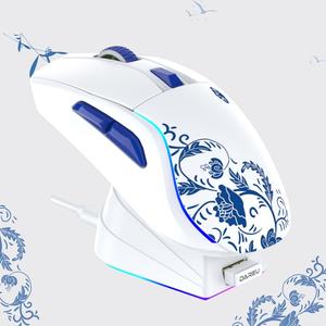 Jual NEWNew Tri-mode Gaming Mouse AIM-WL Sensor Bluetooth Wired 2.4G ...