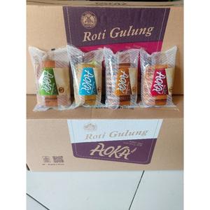 Jual Best!! 1 DUS AOKA ROTI PANGGANG / ROTI GULUNG ALL VARIAN RASA ...