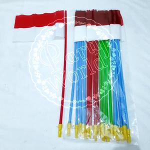 Jual Bendera Merah Putih Stik / Bendera Karnaval / Bendera 17 Agustus ...