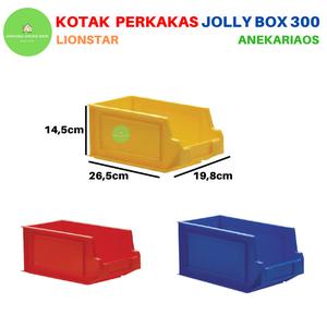 Jual Kotak Tempat Perkakas Sparepart Case Serbaguna Jolly Box 300 Lion ...