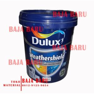 Jual Cat Tembok Eksterior Dulux Weathershield Brilliant White 2.5L ...