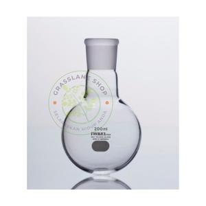 Jual Labu Didih 1000 ml Boiling Flask Flat Bottom TS Iwaki 4061FK1000 ...