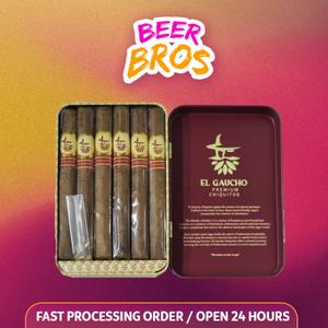 Jual BRC El Gaucho Premium Chiquitos [ Tin Box of 6 Sticks ] Indonesia ...