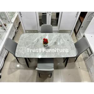 Jual Meja Makan IMPORT/Meja makan 4 kursi ORIGINAL MARMER MEJA UK120CM ...
