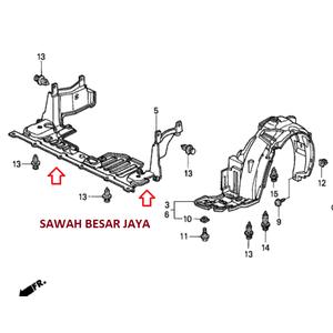 Jual Cover Engine - Plastik Penutup Tutup Deck Dek Bawah Mesin Depan ...
