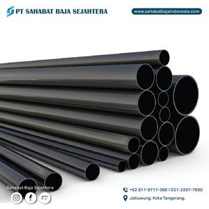 Jual Pipa Hitam SNI Spiral - Black Pipe Welded 6 Meter - 24''X6,4 MM ...