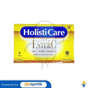 Jual HOLISTICARE SUPER ESTER-C STRIP 4 TABLET - Kota Palembang - Apotek ...
