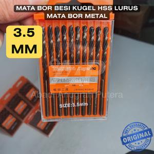 Promo Mata Bor Besi 3.5mm KUGEL HSS Lurus Mata Bor Metal - Kota ...
