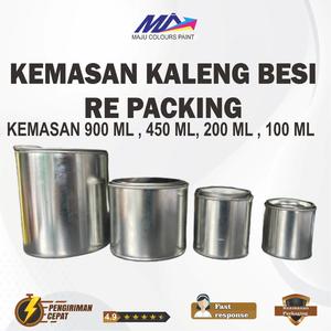 Jual Kaleng cat / Kaleng Kosong / Kaleng Baru Polos 100 CC,0 200cc (1/4), 450 , 1 KG BARU - Kab ...