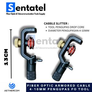 Jual FIBER OPTIC ARMORED CABLE SLITTER 4-10MM FIBER CUTTER (PENGUPAS FO ...