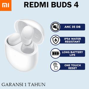 Jual Xiaomi Redmi Buds 4 Earphone Airbuds 3 ANC Mode Handsfree True ...