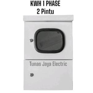 Jual Box Panel KWH Meter 1Phase (Kaca 2Pintu) Model Topi OUTDOOR ...