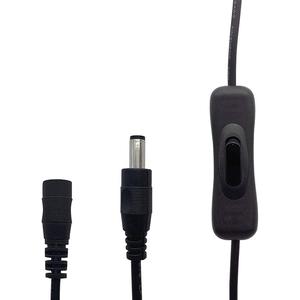 Jual 2-Pack 5V-24V 5A Inline On/Off Switch Cable, DC Jack (5.5x2.1mm ...