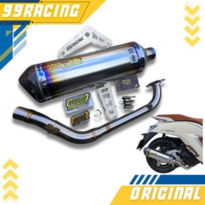 Jual Knalpot Honda Stylo 160 Fullsystem Type SR-9 Original 99 Racing ...