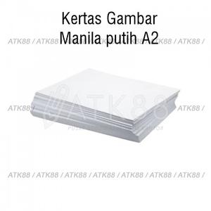 Jual Kertas Gambar A2 / Manila Putih A2 - Jakarta Barat - Candy Popp ...