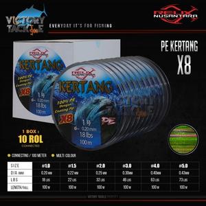 Jual PE Relix Nusantara Kertang X8 CONNECTING per 100 METER - 1.2 . 0.21MM - Kota Surabaya ...
