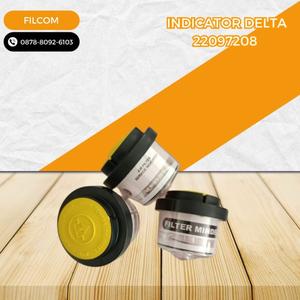 Jual INDICATOR DELTA P AIR FILTER INGERSOLL RAND CCN 22097208 ORIGINAL ...