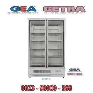 Jual GEA FREEZER 2 PINTU KACA UPRIGHT GLASS 2 DOOR FREEZER BF120CP-IC ...
