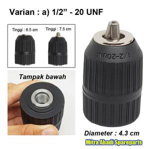 Jual DRILL CHUCK KEPALA BOR UKURAN 2-13MM SELF LOCK - Jakarta Selatan ...