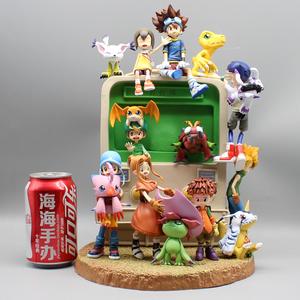 Jual [ Foto Asli ] Statue Digimon [ Wasp Studio ] Digimon All Family ...