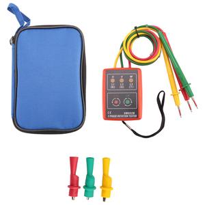 Jual New 3 Phase Sequence Rotation Tester Indicator Detector Meter LED ...