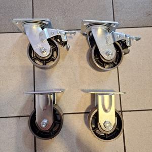 Jual Roda Besi Heavy Duty 4 Inch 1Set ( 2Rem 2Mati ) - Jakarta Barat ...