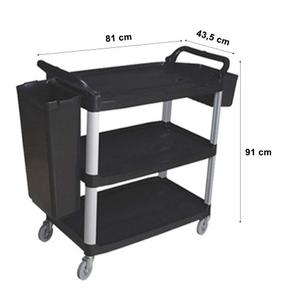 Jual PTR PDT-3S Mutu Trolley Pengangkut Piring Kotor Restoran - Kota ...