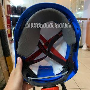 Jual Helm MSA V-Gard H1 Biru - Safety Helmet Climbing Trivent Fastrack ...