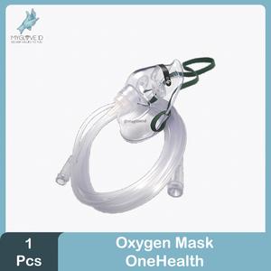 Jual Masker Oksigen / Oxygen Mask Ukuran Dewasa Anak dan Bayi Onehealth ...