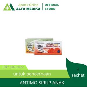 Jual Antimo Anak sirup Rasa Jeruk 5 ml per 1 Sachet - Spesifikasi ...