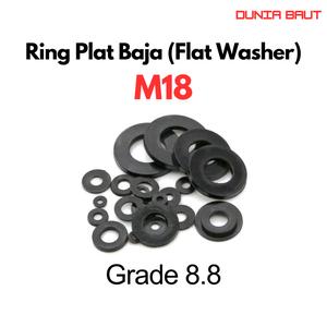 Jual Ring Plat M18 / Flat Washer M18 / WP M18 / Ring Plat Baja M18 ...