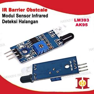 Jual Infrared Barrier Module Obstacle Avoidance Halangan Sensor LM393 ...
