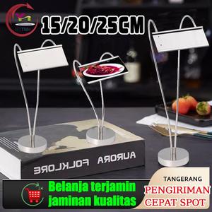 Jual Table Menu Stand Table Number Holder Standing Price Tag Nomor Meja ...