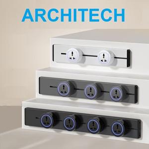 Jual TE Stop Kontak Architech/Track Socket 40-80cm kepala Adaptor Soket ...