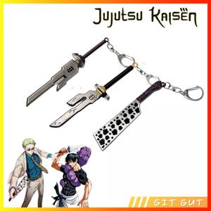 Jual Keychain Gantungan Kunci Jujutsu Kaisen Toji Nanami Weapon Cursed ...