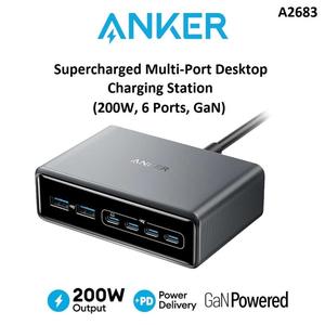 Jual ANKER A2683 - Anker Prime Supercharged Multi-Port Desktop Charging ...