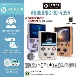 Jual ANBERNIC RG405V 128GB - Dual Mode Emulator Retro Game Handheld Console - BROWN - Jakarta ...