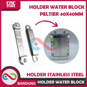 Promo HOLDER WATER BLOCK PENJEPIN WATER BLOK PELTIER 40X40MM STAINLESS ...