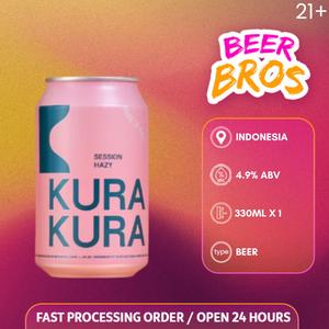 Jual Kura Kura Session Hazy 330ml Indonesia Craft Beer Bir - Jakarta Barat - BEERBROS Indonesia ...