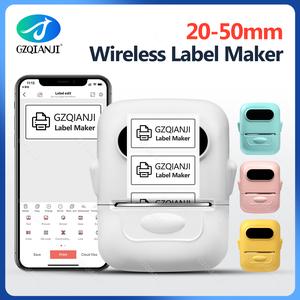 Jual P50S Thermal Label Printer Wireless Self-Adhesive Pocket Bluetooth ...